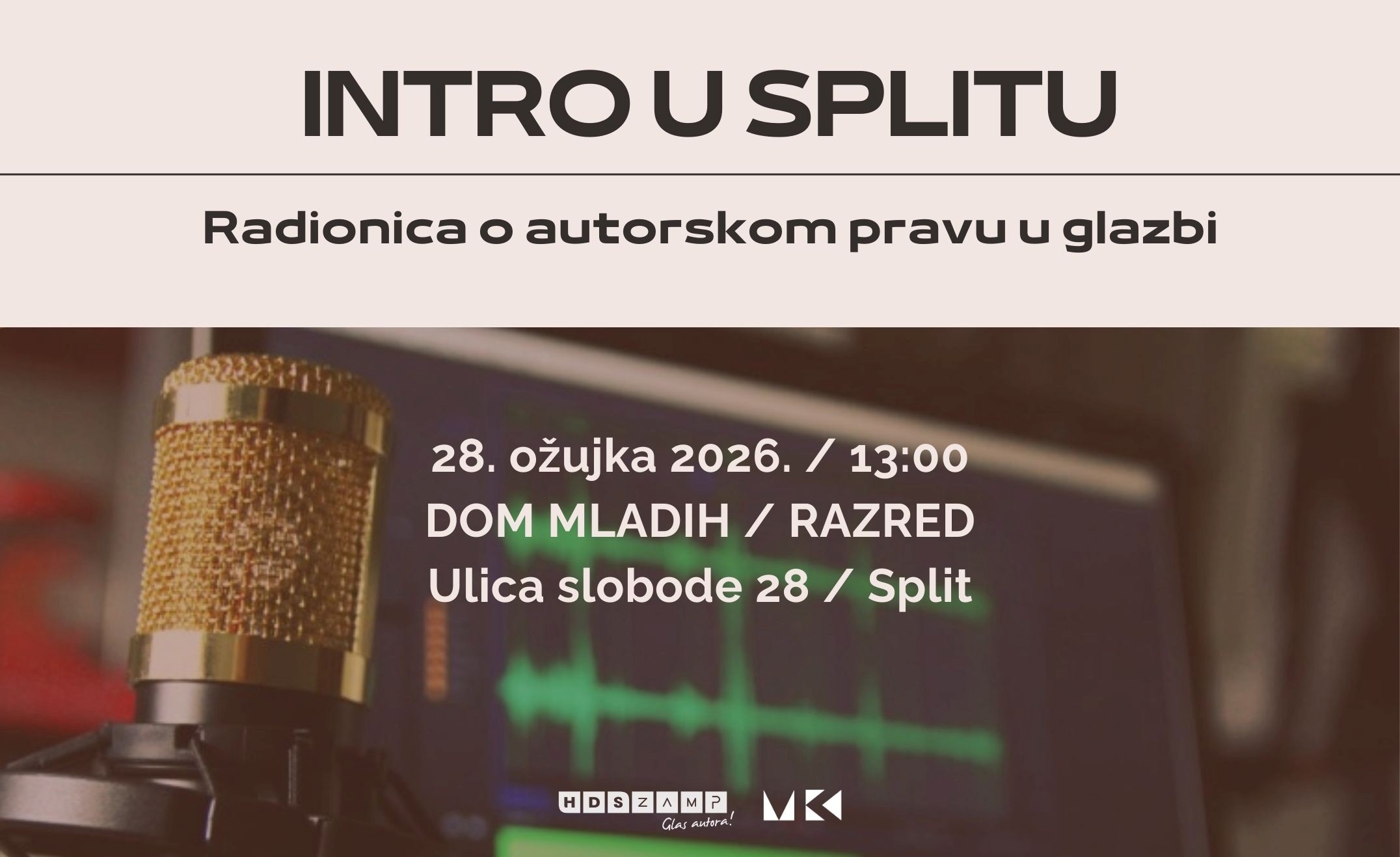INTRO: Besplatna radionica o autorskim pravima i glazbenoj industriji ...